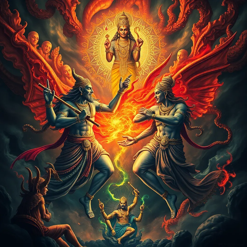 The Interplay of Good and Evil in Hindu Creation Stories - Hindu Mythology