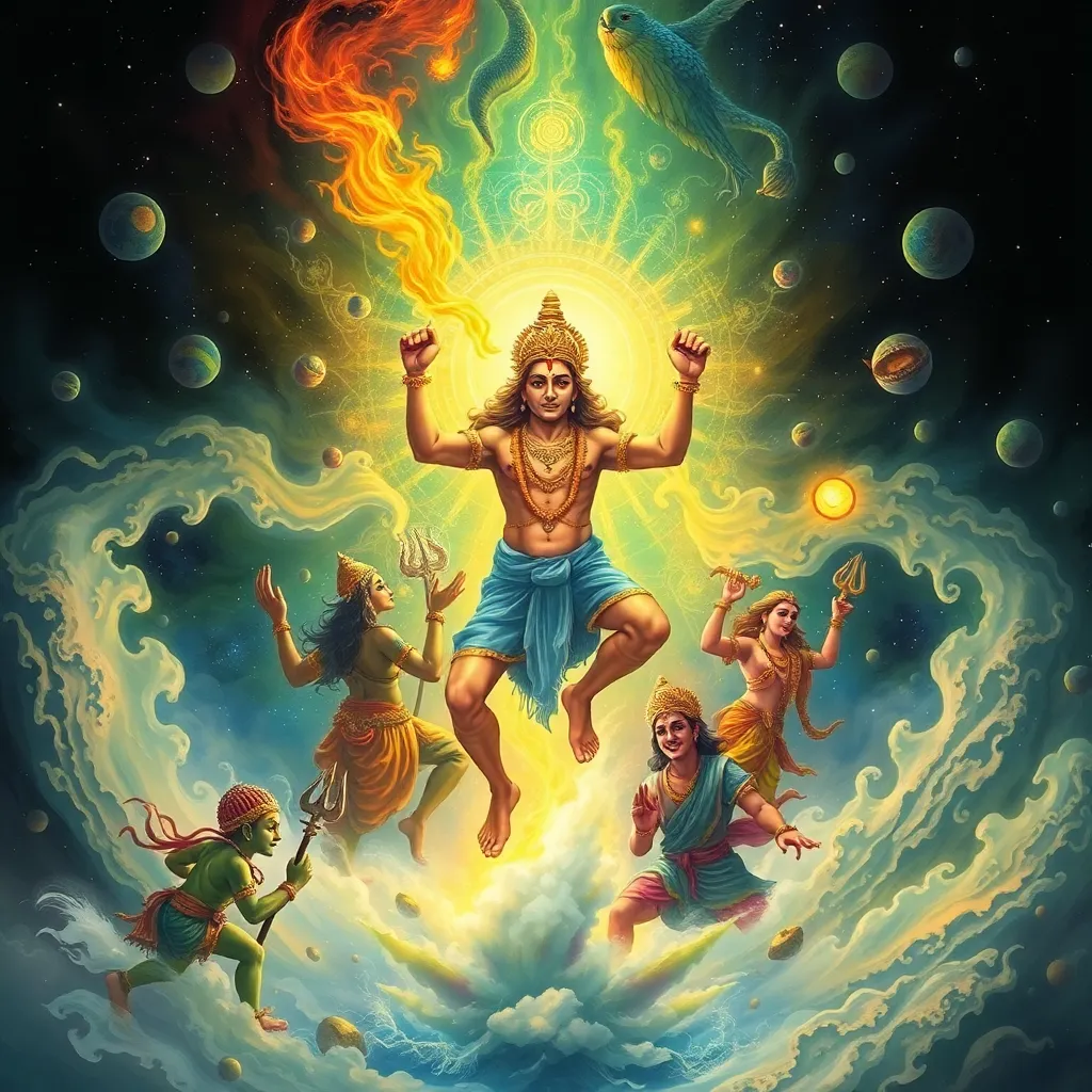 The Myths of Creation in the Puranas - Hindu Mythology