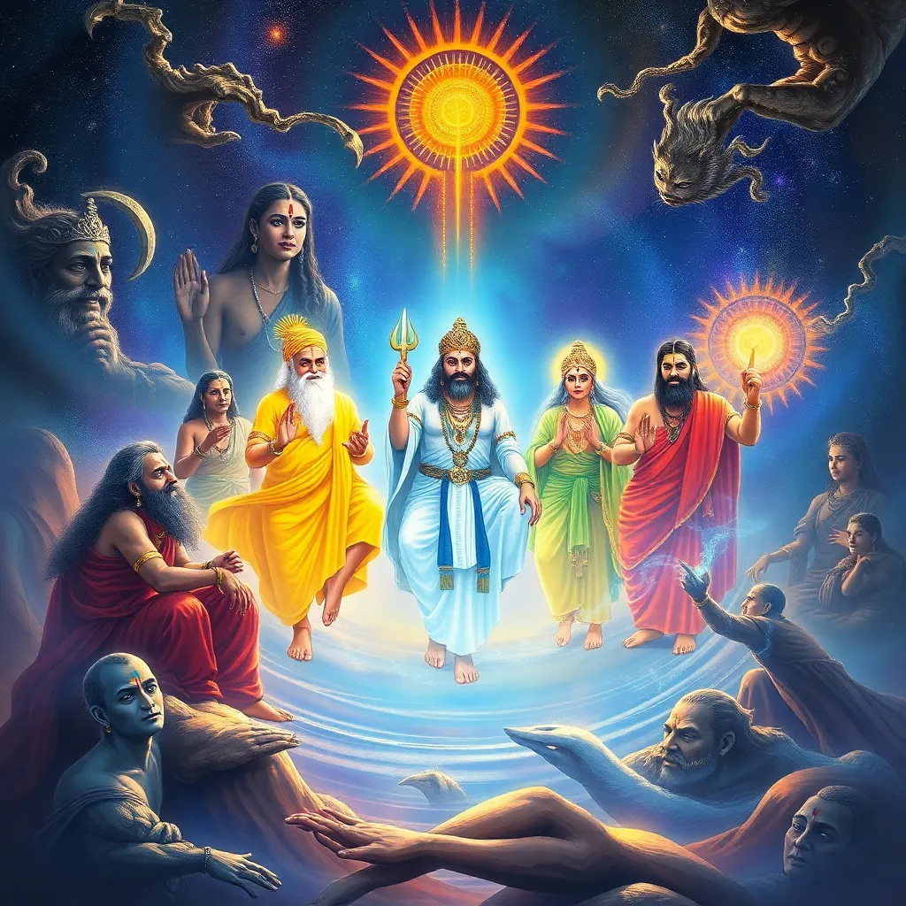 The Story of the Seven Rishis: Creators of Humanity - Hindu Mythology