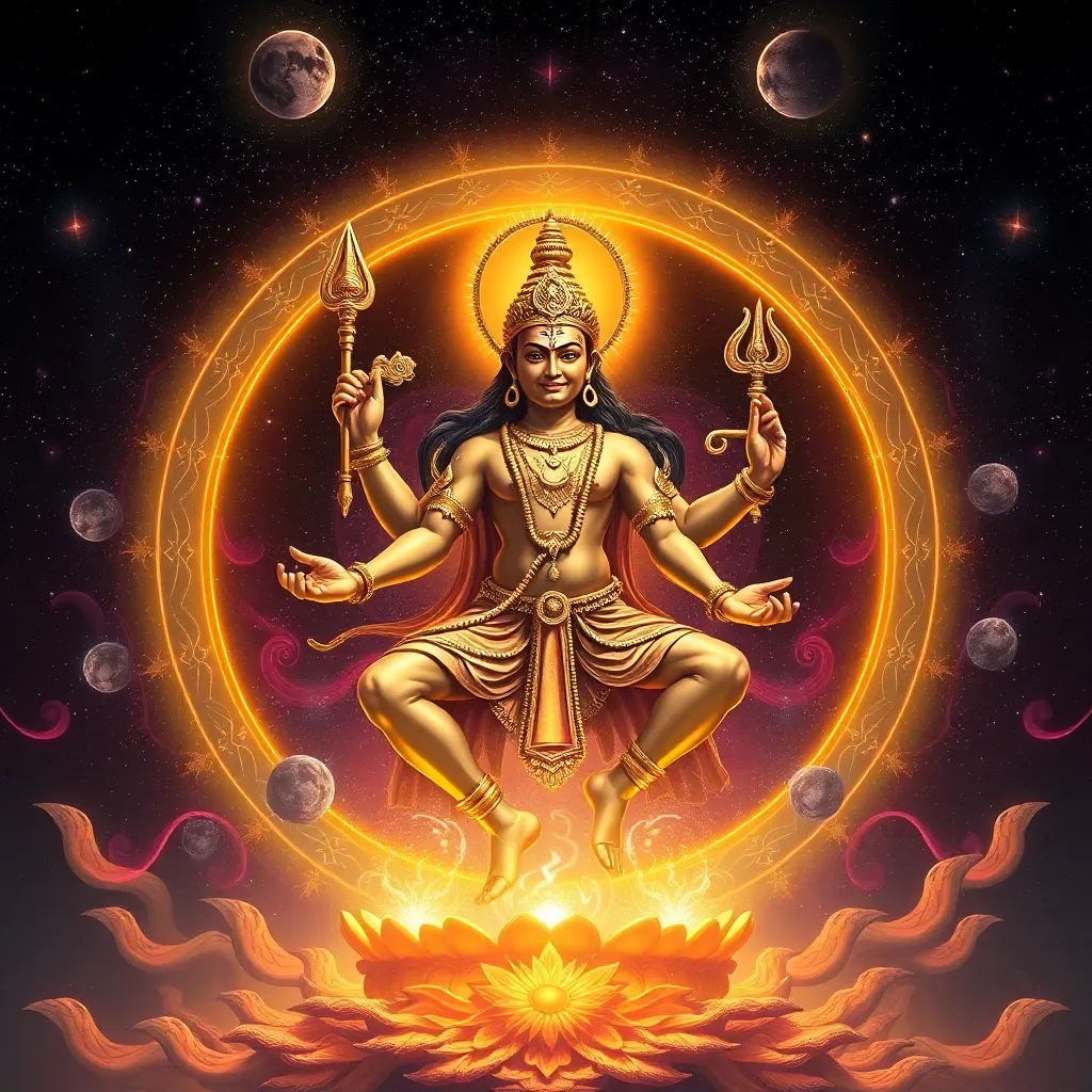Brahma and the Concept of Cosmic Balance - Hindu Mythology