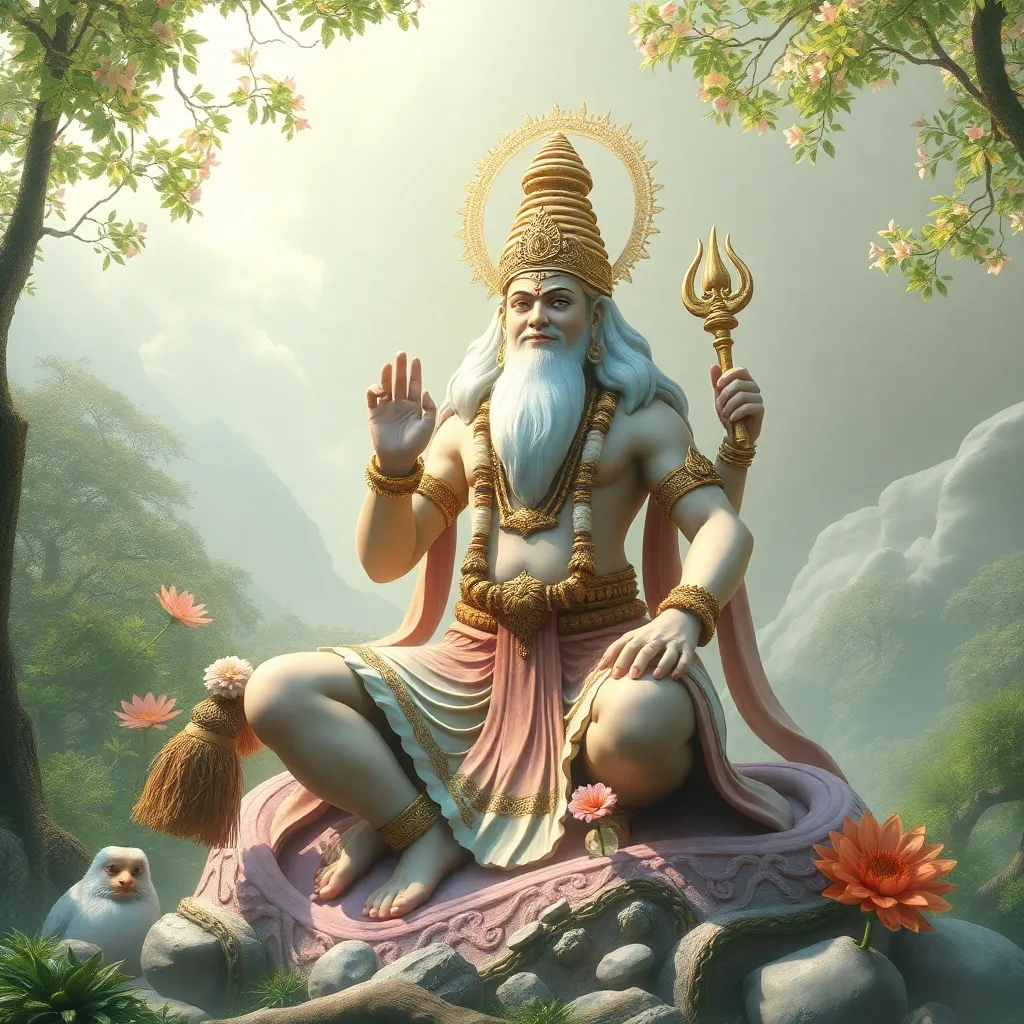Brahma's Connection to Nature and the Environment - Hindu Mythology