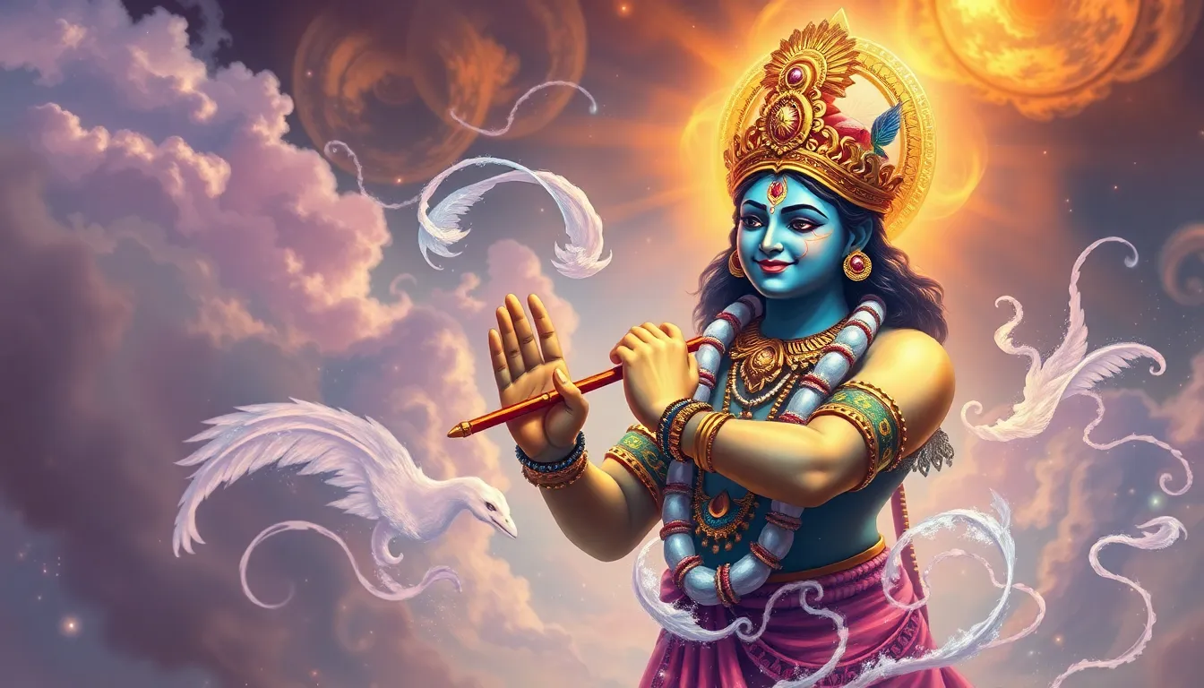 Krishna's Wisdom on Navigating Life's Challenges - Hindu Mythology
