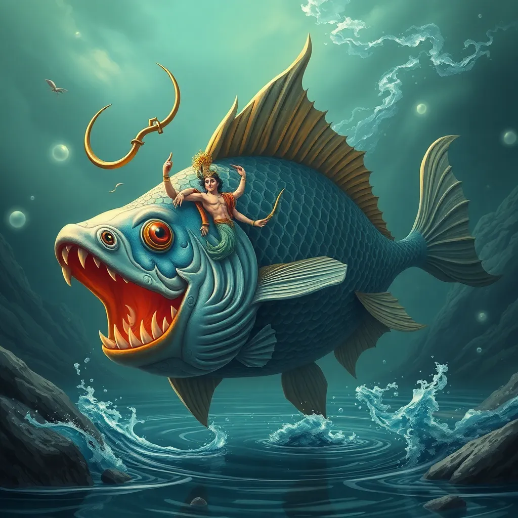 Matsya: The Fish Avatar and Its Lessons on Survival - Hindu Mythology