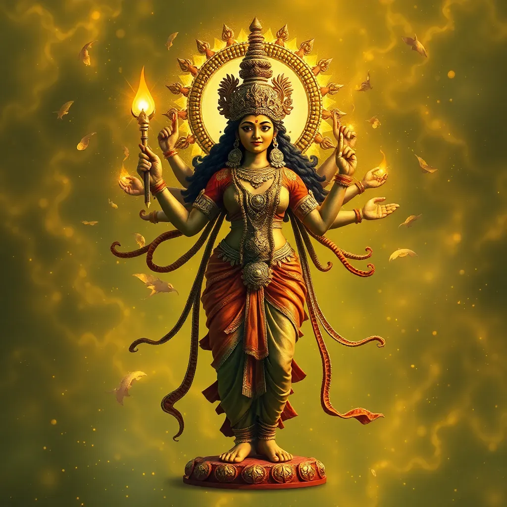 Shitala: The Goddess of Smallpox and Healing - Hindu Mythology