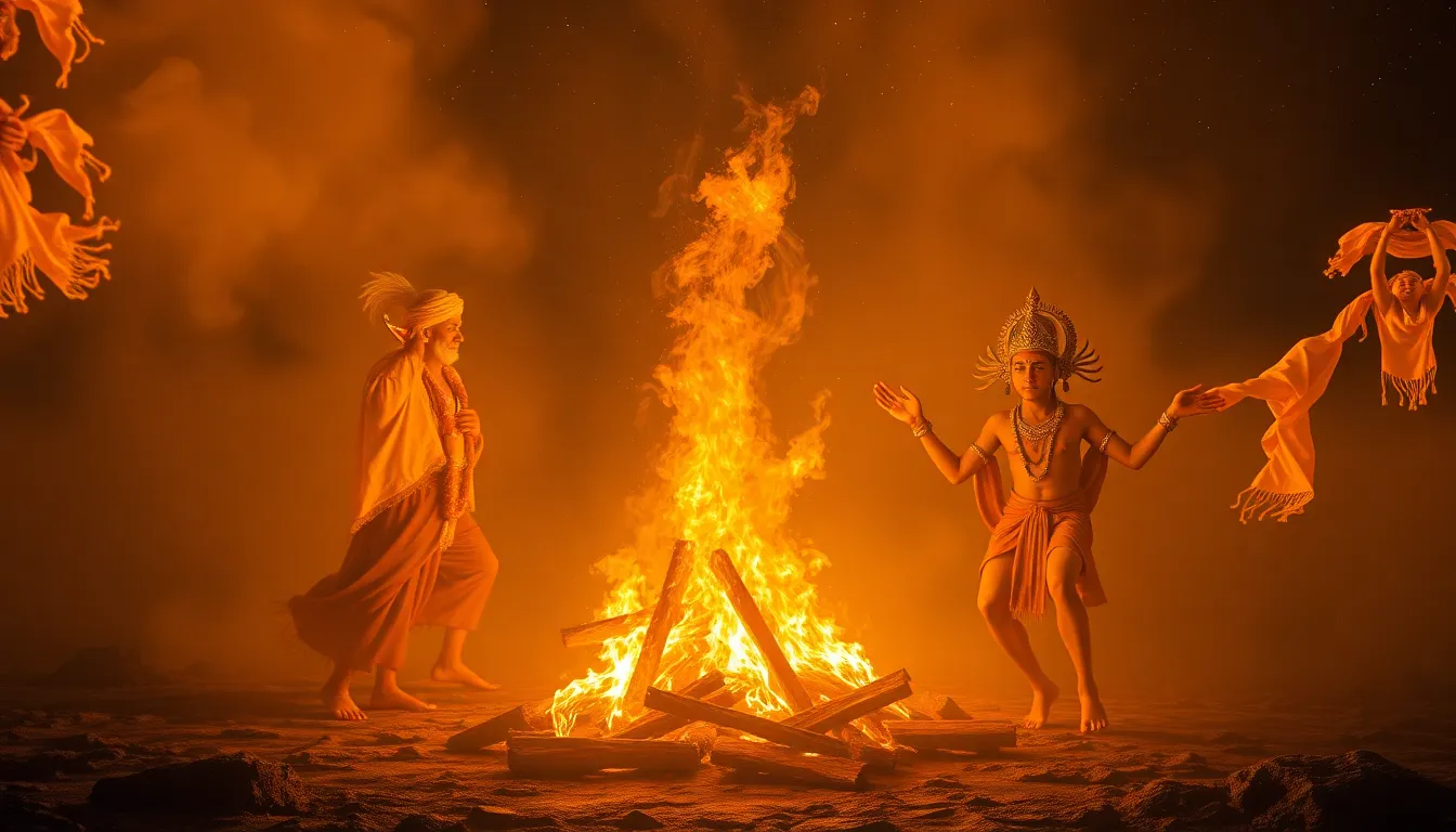 The Cosmic Significance of the Sacred Fire Rituals - Hindu Mythology