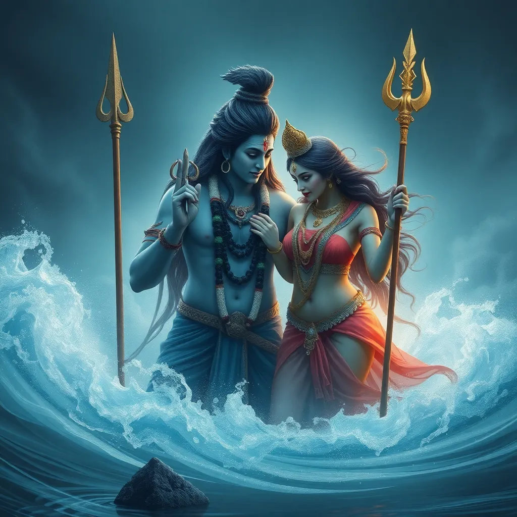 The Divine Relationship Between Shiva and Ganga - Hindu Mythology