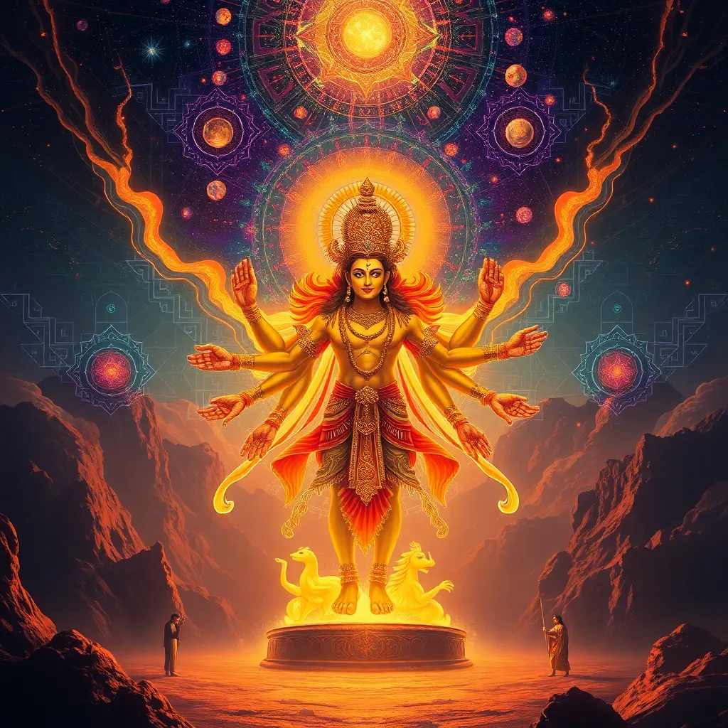 The Myths of Brahma's Cosmic Vision - Hindu Mythology