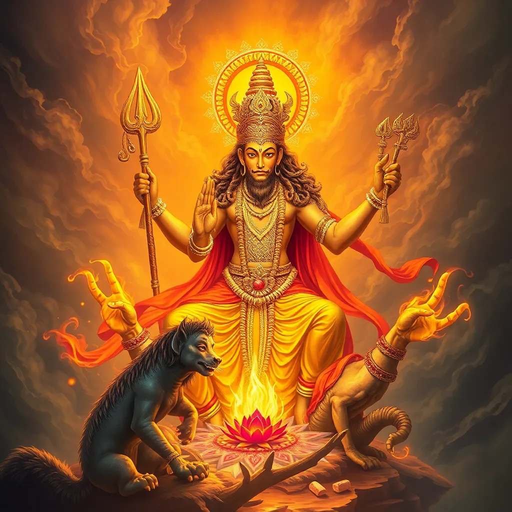The Myths of Brahma's Divine Intervention - Hindu Mythology