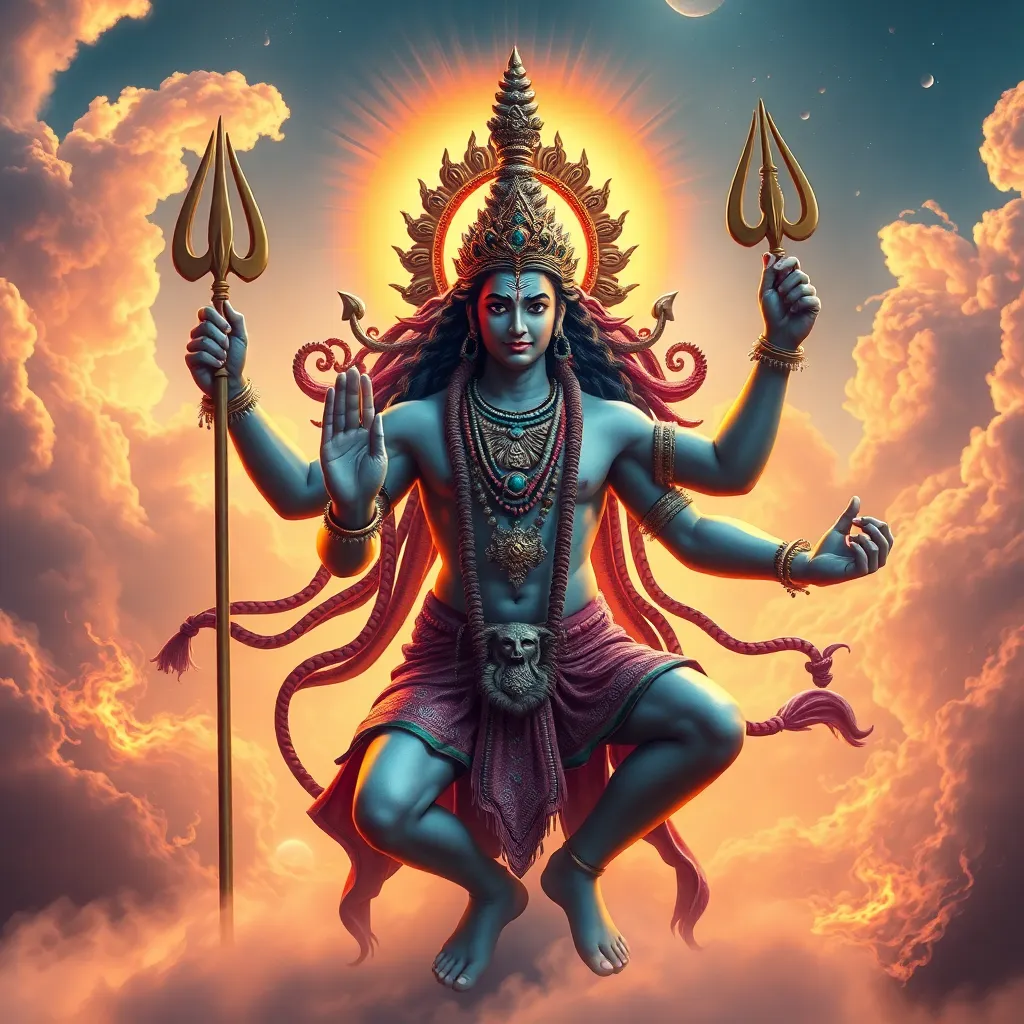 The Role of Brahma in the Cosmic Dance of Shiva - Hindu Mythology