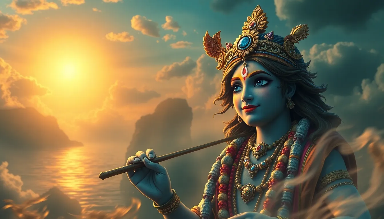 The Spiritual Journey Through Krishna's Life - Hindu Mythology