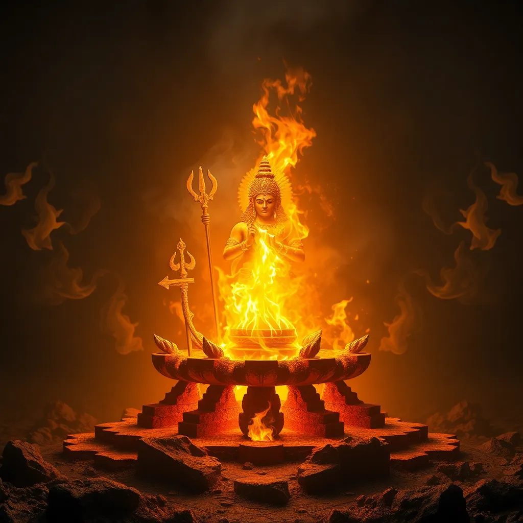 The Symbolism of Brahma's Sacred Fire - Hindu Mythology