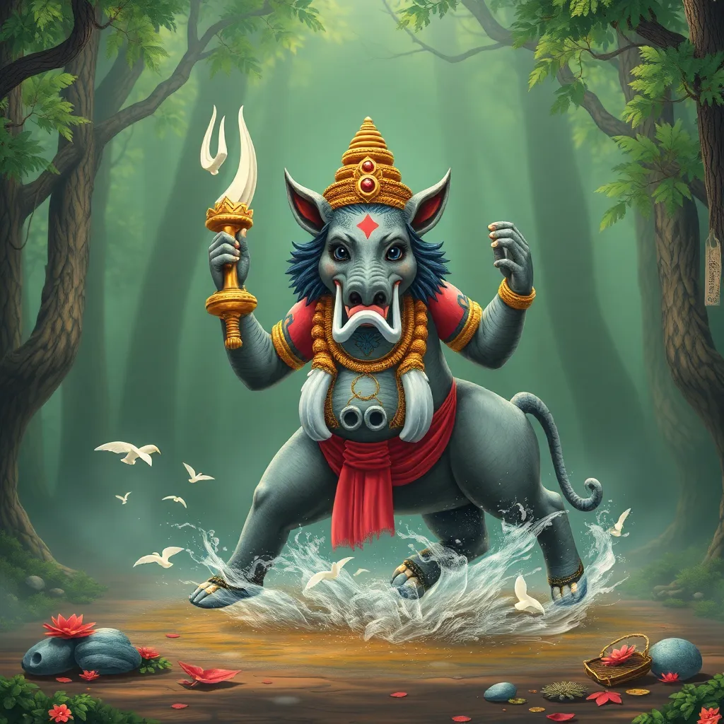 Varaha: The Boar Avatar and Its Environmental Lessons - Hindu Mythology