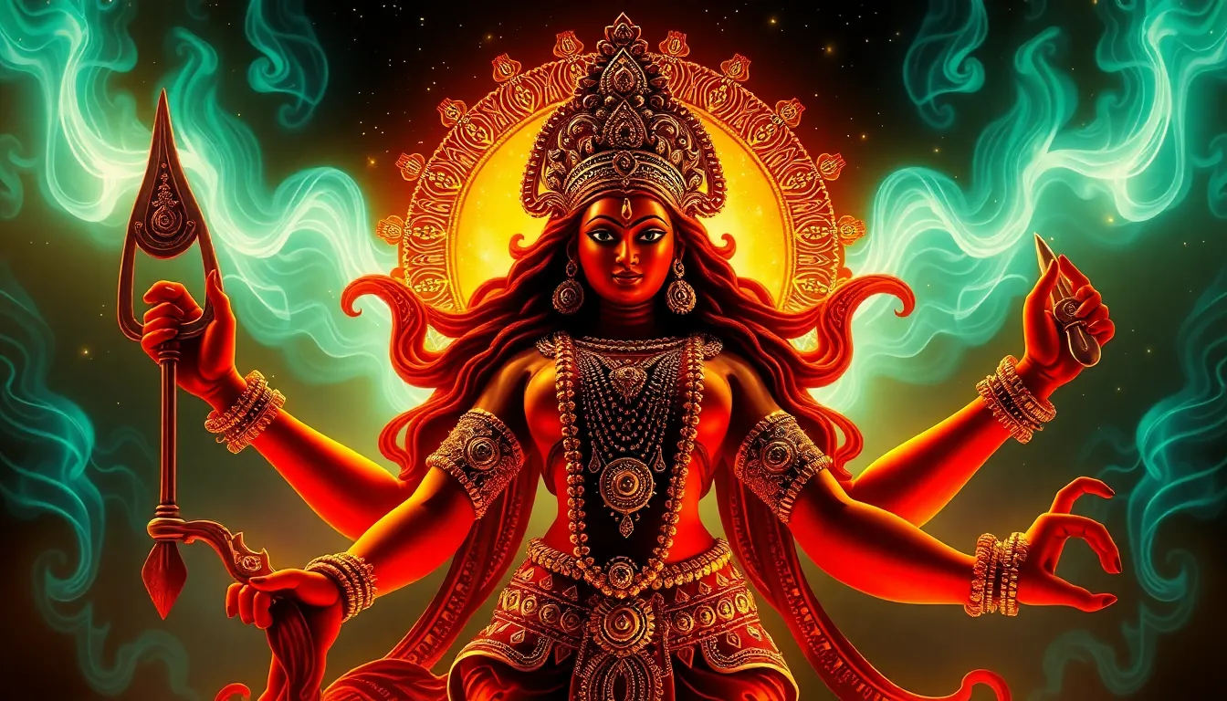 Durga as Jagadamba: The Mother of the Universe - Hindu Mythology