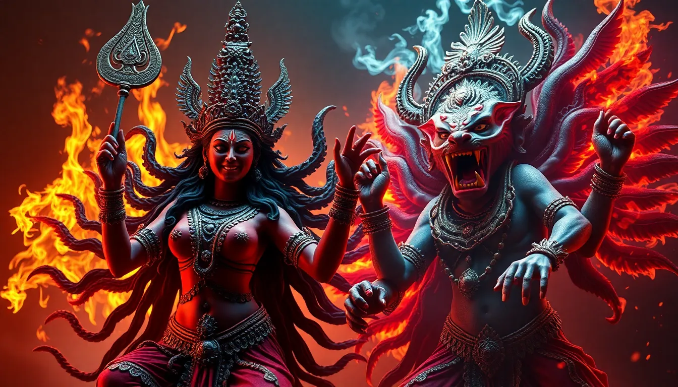 Durga's Fierce Forms: A Look at Kali and Chamunda - Hindu Mythology