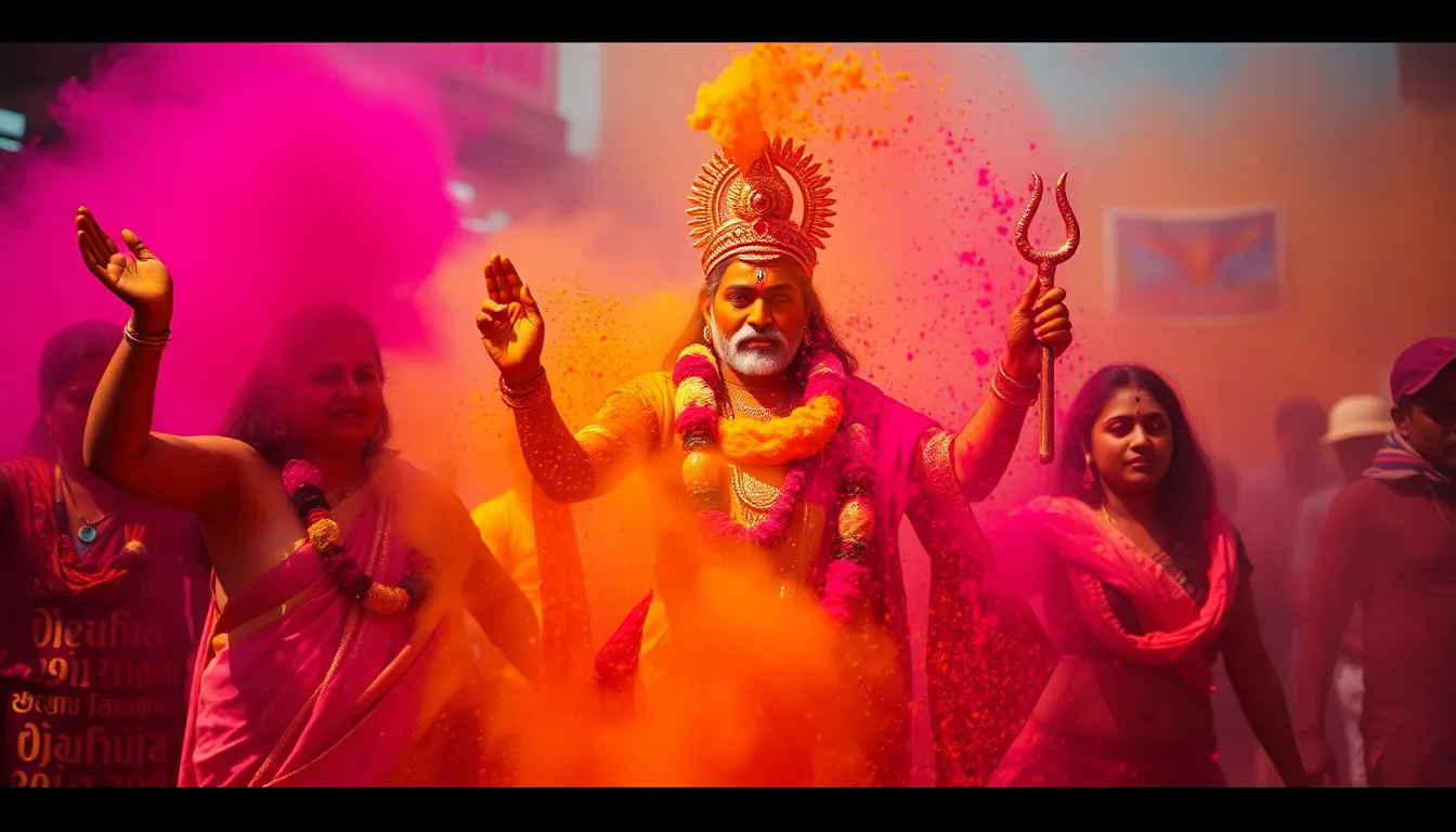 Holi: The Festival of Colors and Its Mythological Roots - Hindu Mythology