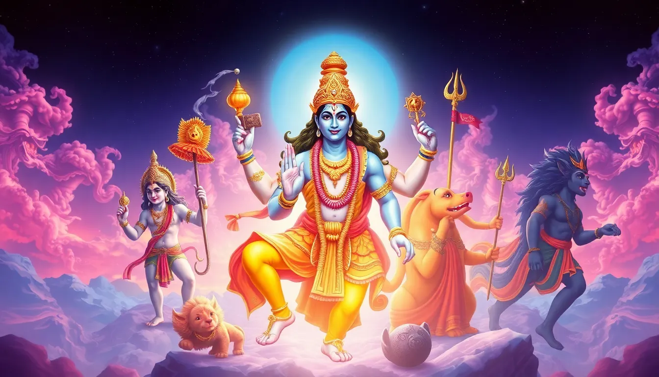 The Dashavatara: How Vishnu's Avatars Teach Us to Overcome Challenges ...