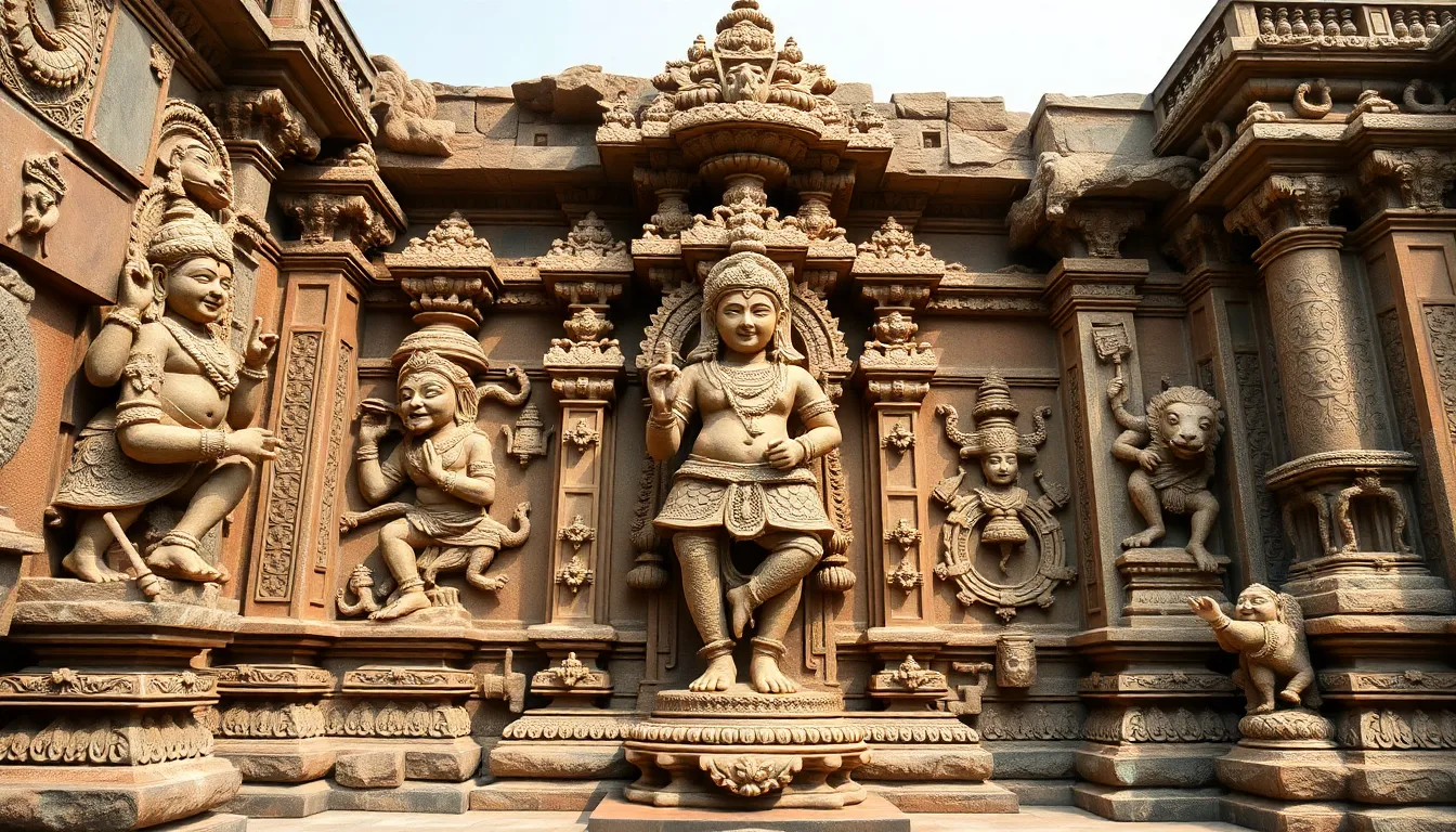 The Divine Artistry of Temple Carvings in Hinduism - Hindu Mythology