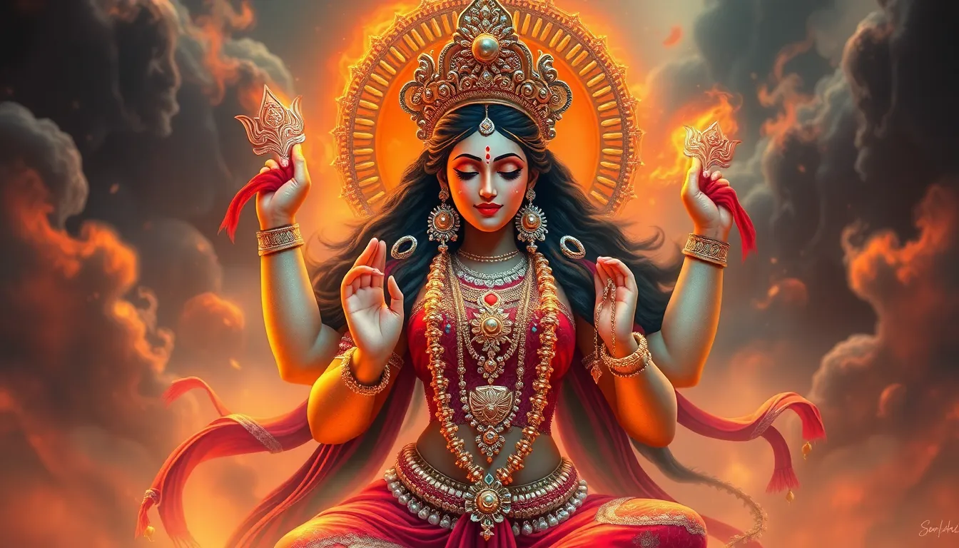 The Goddess of Compassion: Durga's Nurturing Aspects - Hindu Mythology
