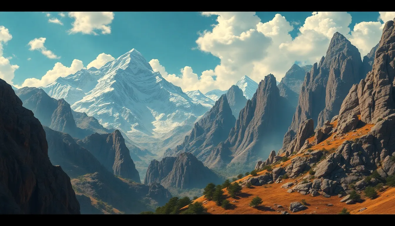The Legend of the Sacred Mountains in Hindu Mythology - Hindu Mythology