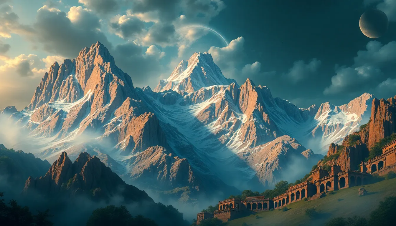 The Legend of the Sacred Mountains in the Puranas - Hindu Mythology