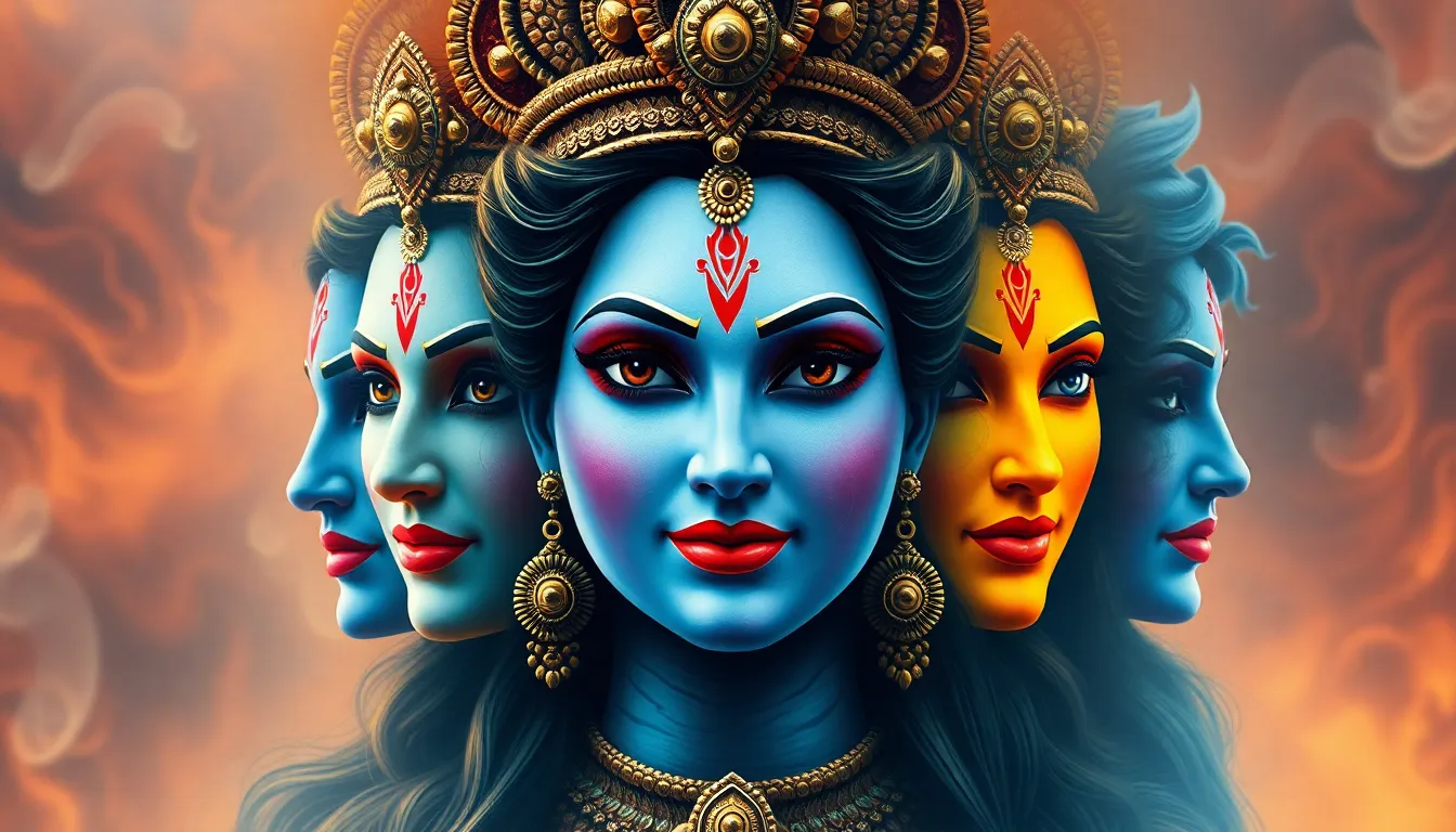The Many Faces of Parvati: A Journey Through Her Avatars - Hindu Mythology