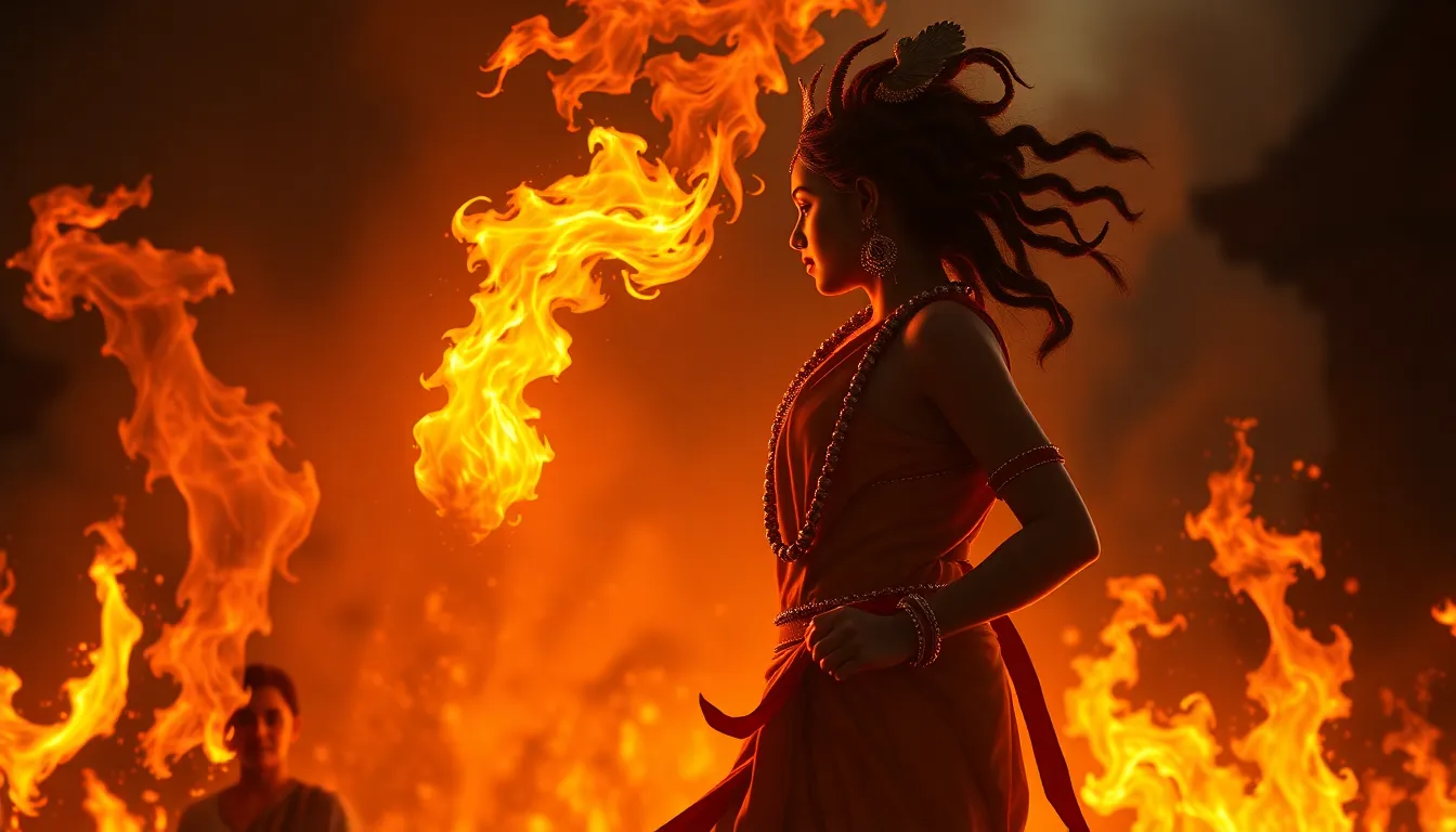 The Role of Fire in Sita's Trials: A Symbolic Analysis - Hindu Mythology