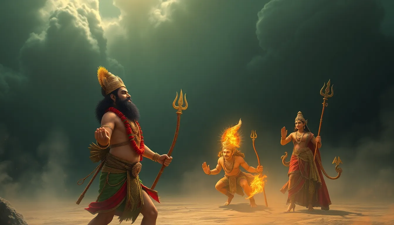 The Story of Hanuman and His Divine Allies - Hindu Mythology