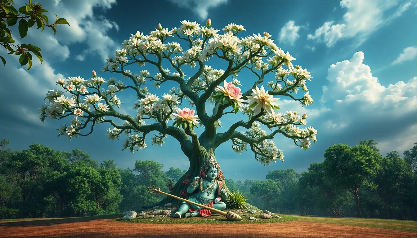 The Kadamba Tree: A Floral Connection to Lord Krishna - Hindu Mythology