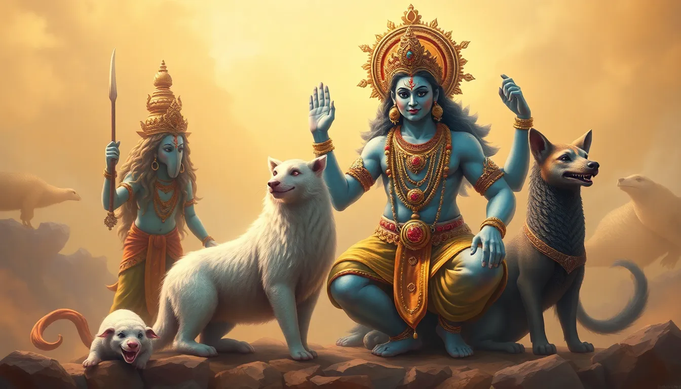 Hindu Deities and Their Animal Companions: A Sacred Bond - Hindu Mythology