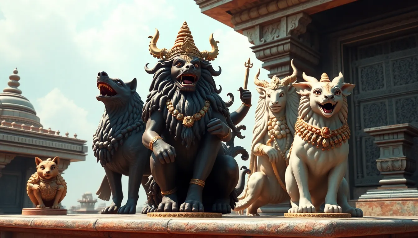 The Spiritual Guardians: Animals in Hindu Temples - Hindu Mythology