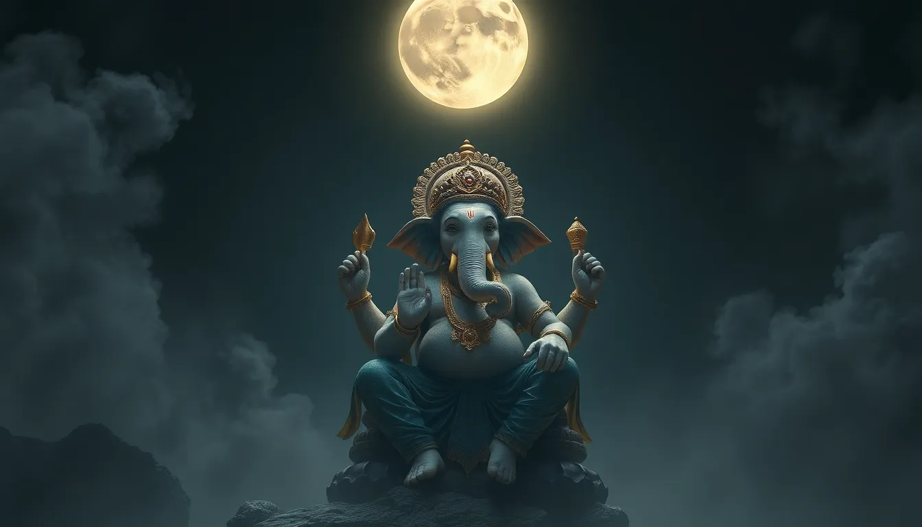 Ganesh and the Curse of the Moon: A Myth That Shaped Traditions - Hindu ...