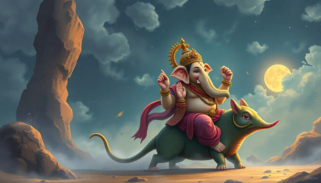 Ganesh and the Story of His Vahana: The Mystical Mouse - Hindu Mythology