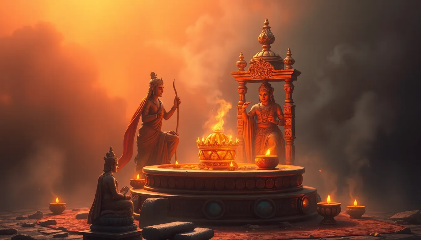 The Role of the Yajna in Hindu Sacred Texts: A Sacred Offering - Hindu ...